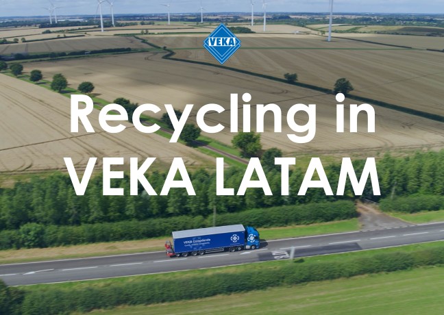 VEKA | Did you know that at VEKA LATAM we recycle VEKA PVC profile blanks?
