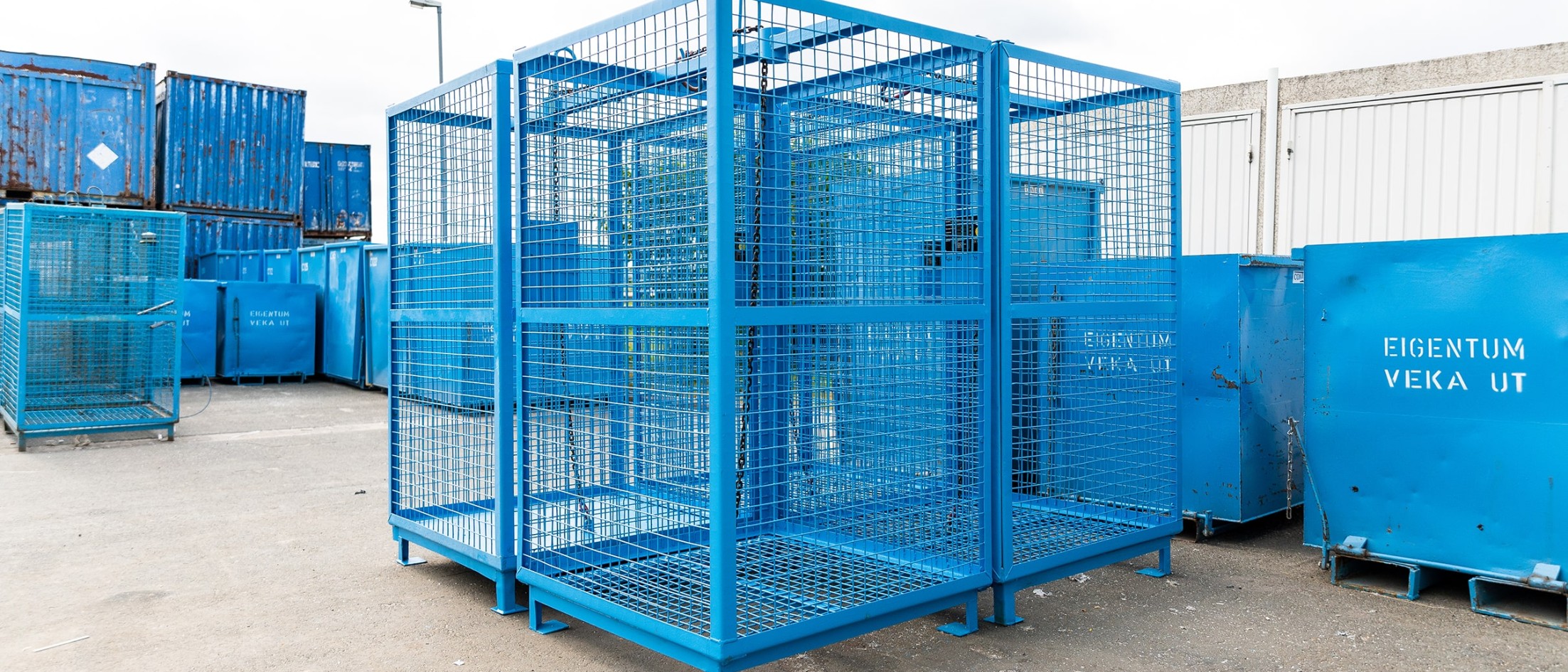VEKA Recycling UK | Collection Containers for uPVC Recycling