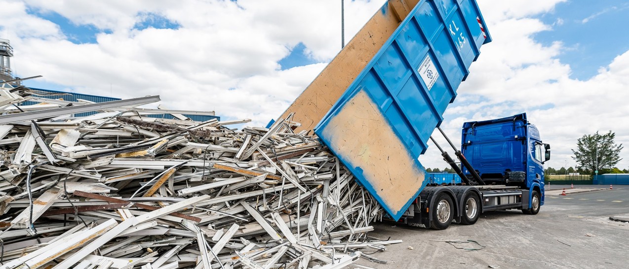VEKA Recycling UK | Collection Containers for uPVC Recycling