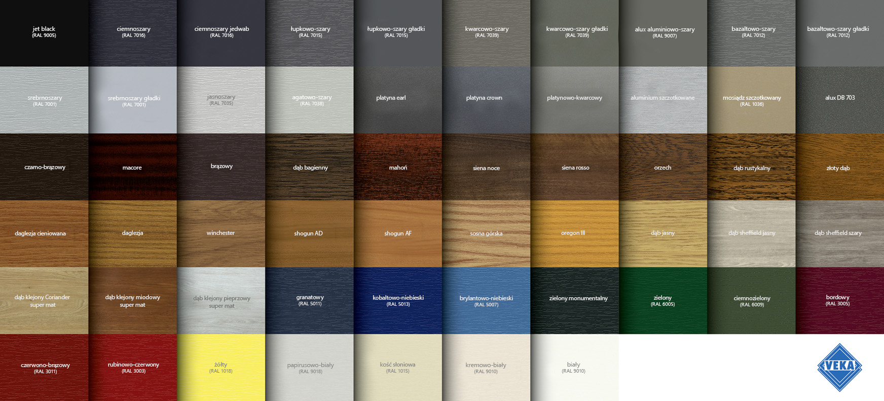 VEKA Polska | Kolorowe okna VEKA - kolor dopasowany do projektu