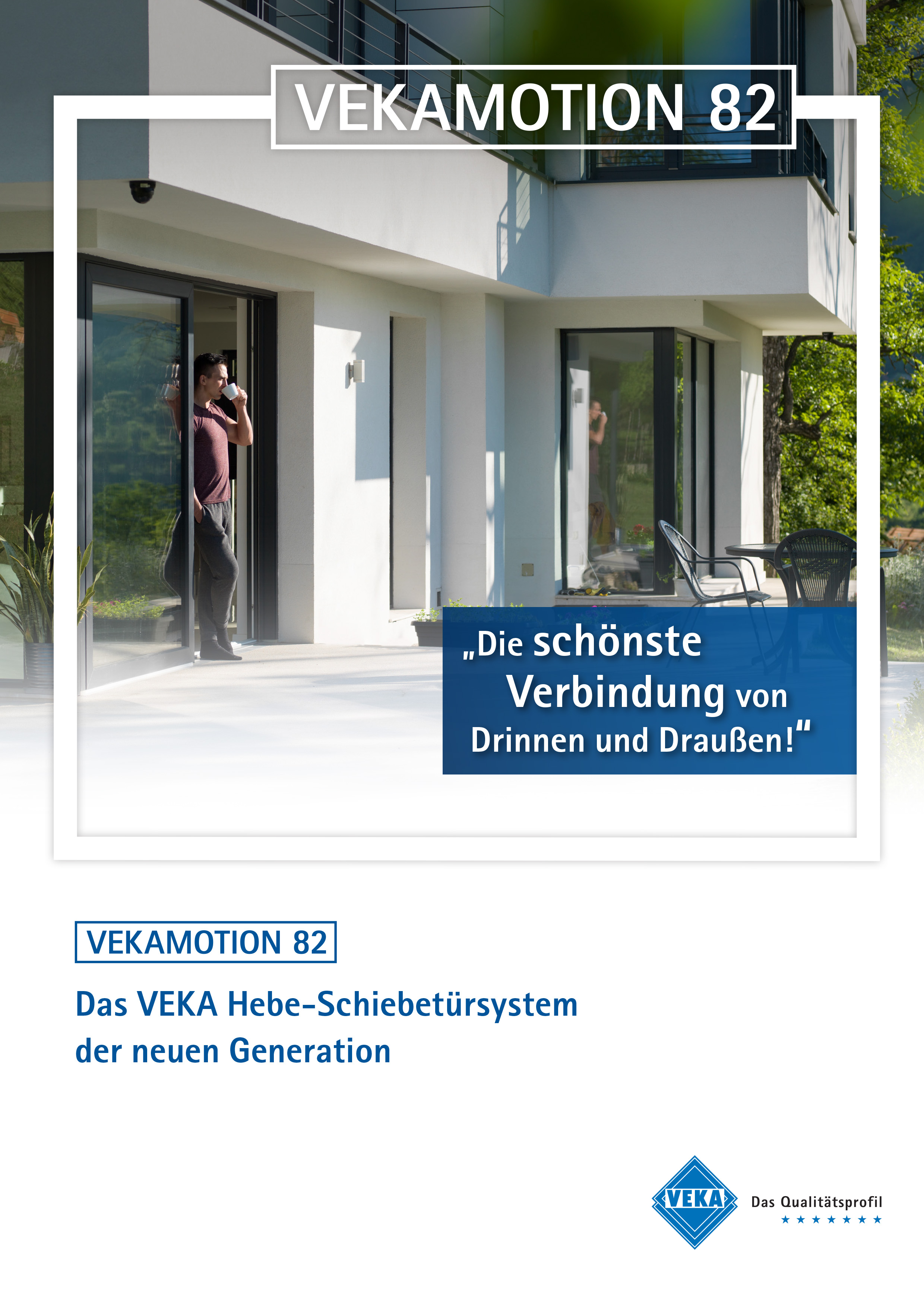 VEKA Polska | VEKAMOTION 82 - System tarasowy podnoszono-przesuwny