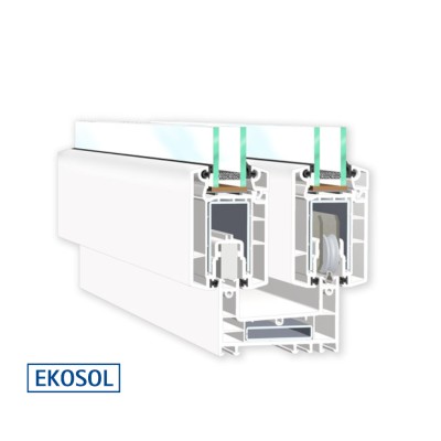 VEKA | Profili in PVC per porte scorrevoli | EKOSOL 90