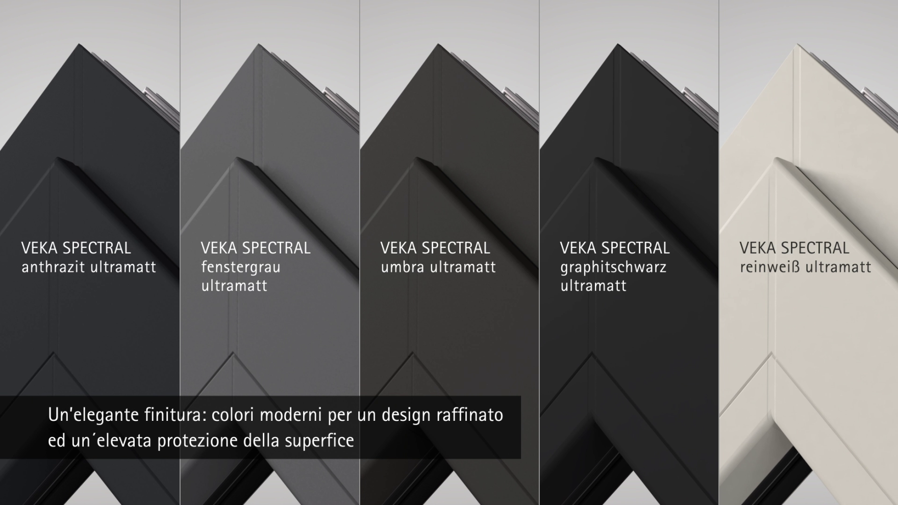 VEKA | VEKA SPECTRAL - sperimentate la superficie laccata di design